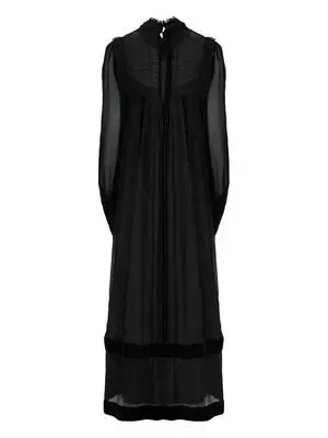 Alberta Ferretti Sheer Maxi Dress