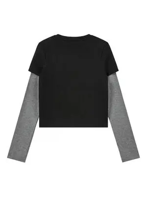 REST&RECREATION Layered Sleeve Top