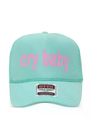 Ashley Williams Letter-print Baseball Cap - Green