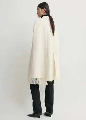 TOTEME Fringe Cape Coat