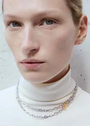TOTEME Two-tone Chain Necklace