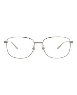 Gucci Square-frame Metal Optical Frames - Ruthenium Ruthenium Transparent (gg1312o/30013899/001)