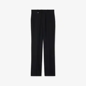 Burberry Wool Mohair Tailored Trousers
