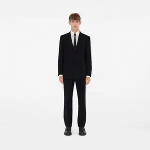 Burberry Wool Mohair Tailored Trousers