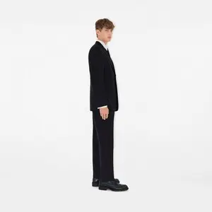 Burberry Wool Mohair Tailored Trousers