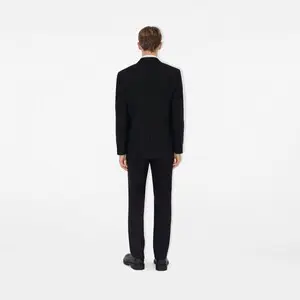 Burberry Wool Mohair Tailored Trousers