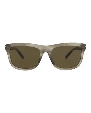 Gucci Square Frame Recycled Acetate Sunglasses - Havana Havana Brown (gg1444s/30014443/003)