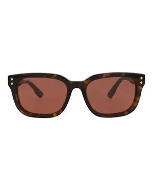 Gucci Square-frame Recycled Acetate Sunglasses - Havana Havana Brown (gg1605sk/30014877/002)