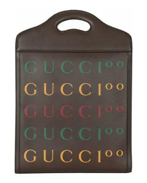 Gucci Aria 100th Anniversary Printed Tote