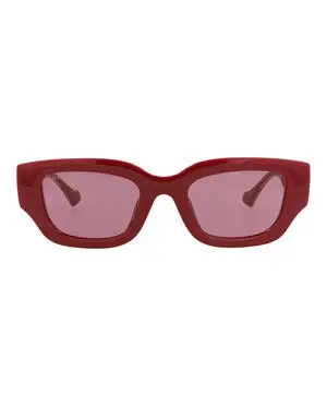 Gucci Cat Eye Injection Sunglasses - Burgundy Crystal Red (gg1558sk/30014905/005)