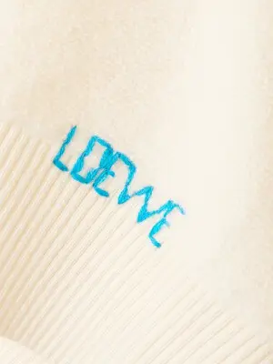 Loewe Embroidered Wool Sweater