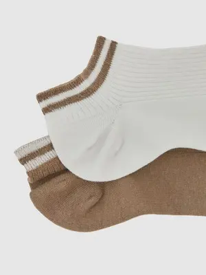 REISS Calla Trainer Socks Pack Of 2