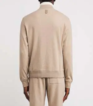 Canali Cotton-cashmere Bomber Jacket