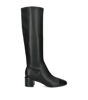 Tory Burch Leather Knee-high Heeled Boots