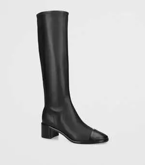 Tory Burch Leather Knee-high Heeled Boots