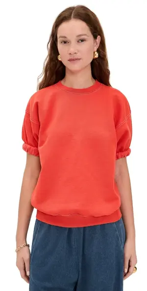 Rachel Comey Stanza Sweatshirt - Tomato