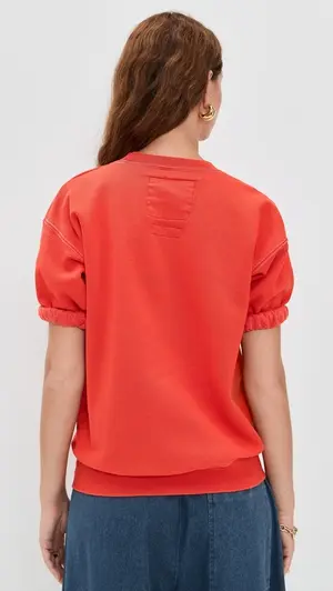 Rachel Comey Stanza Sweatshirt - Tomato