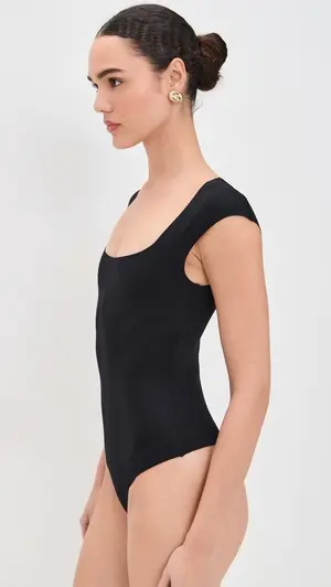 Commando Neoprene Bodysuit - Black