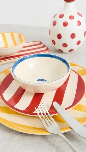 ZAFFERANO Small Bowl Set Of 4 - Yellow