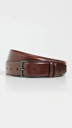 BOSS Carmello Leather Belt - Medium Brown