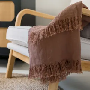 CG HUNTER Throw Blanket With Fringe
