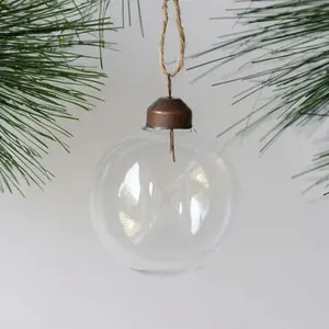 CG HUNTER 2.25" Glass Ornament - Clear