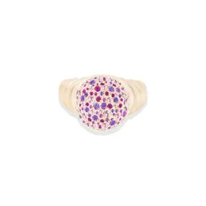 CAMPBELL + CHARLOTTE Revel Bobble Cocktail Ring - Multi-stone