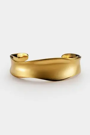 KATIE LOXTON Molten Luxe Waterproof Bangle - Gold