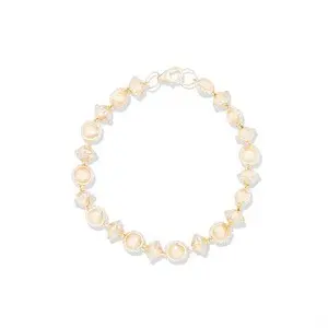 CAMPBELL + CHARLOTTE Revel Small Bead Bracelet - Diamond- Gold