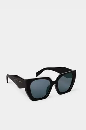 KATIE LOXTON Corsica Sunglasses - Black