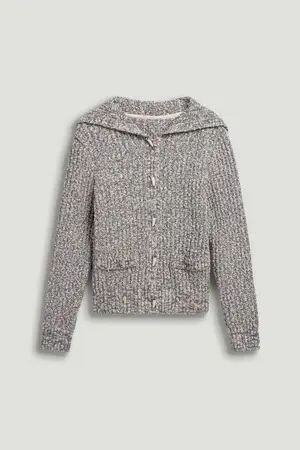 NOCTURNE Textured Knit Cardigan