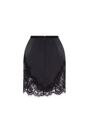 MILLA Mini Skirt With Lace Appliqués