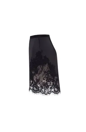 MILLA Mini Skirt With Lace Appliqués