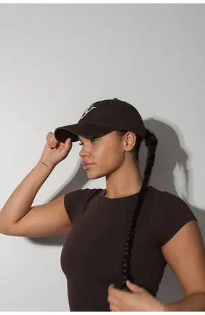 VITALITY Cotton Twill Baseball Cap - Espresso