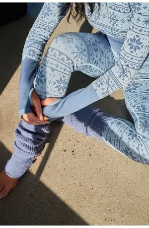 VITALITY Sweater Leg Warmers - Storm
