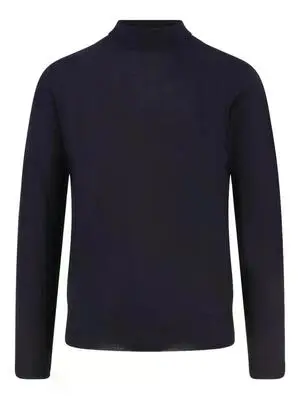 FILIPPO DE LAURENTIIS Merino Wool Turtleneck Sweater - Blue