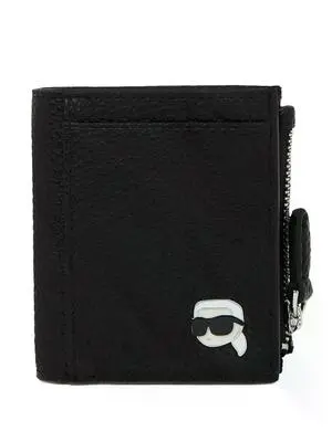 Karl Lagerfeld Pebble Zip Wallet - Black