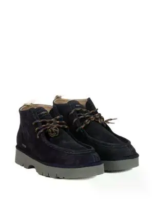 PANCHIC P009 Lace-up Boots - Blue