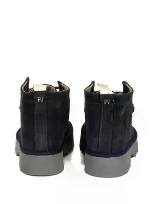 PANCHIC P009 Lace-up Boots - Blue