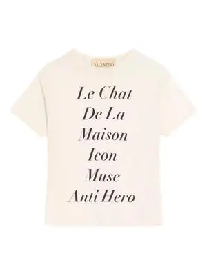 Valentino Garavani Printed T-shirt - Neutrals