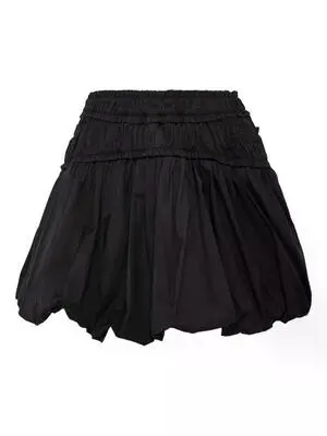 Ulla Johnson Nicolette Bubble-hem Mini Skirt - Black
