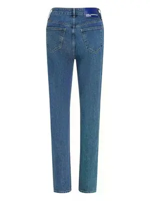 Karl Lagerfeld Logo-patch Straight Jeans