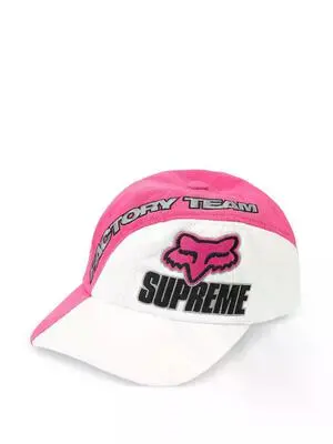 Supreme X Fox Racing® Logo-embroidered Cap - Pink