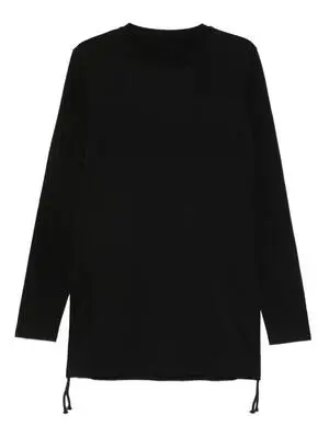 NOMEN NESCIO Long-sleeve T-shirt With Drawstring Detail