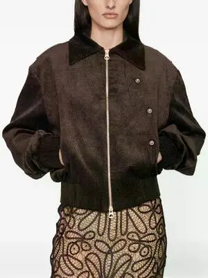 Christopher Esber Flight Corduroy Bomber Jacket