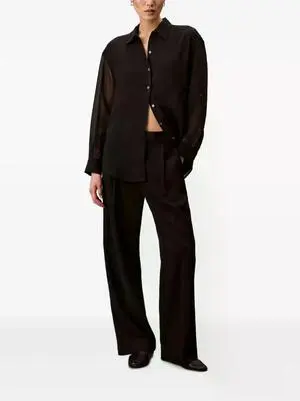 Calvin Klein Sheer-panel Shirt