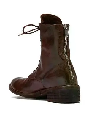 Officine Creative Leather Ankle Boots