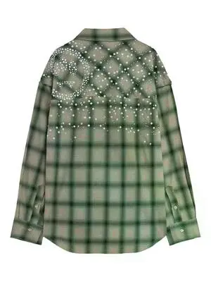 BARROW Check Studded Shirt