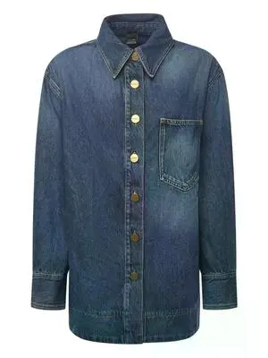 Pinko Buttoned Pocket Denim Shirt