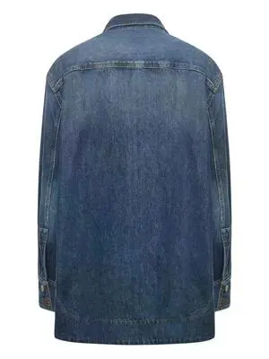 Pinko Buttoned Pocket Denim Shirt